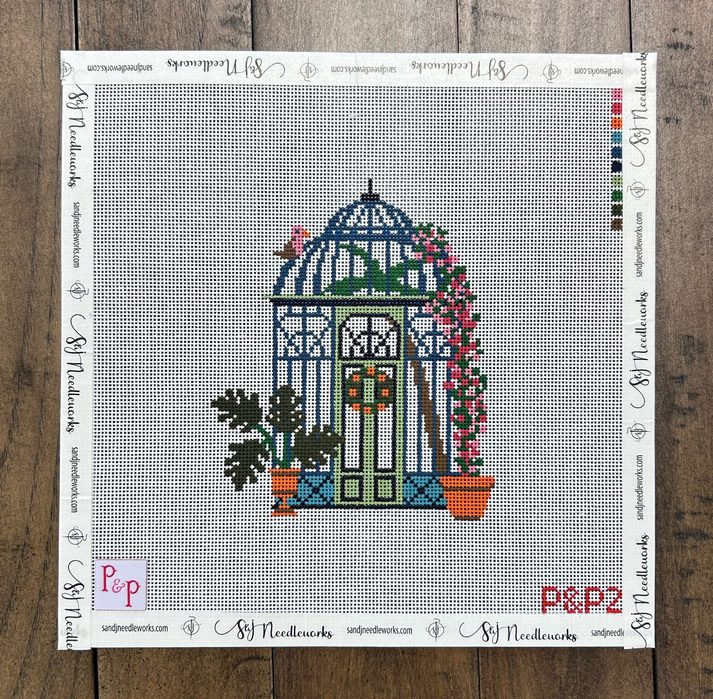 Citrus Canopy - Penny & Penny - Needlepoint Canvas 18 mesh – S & J ...