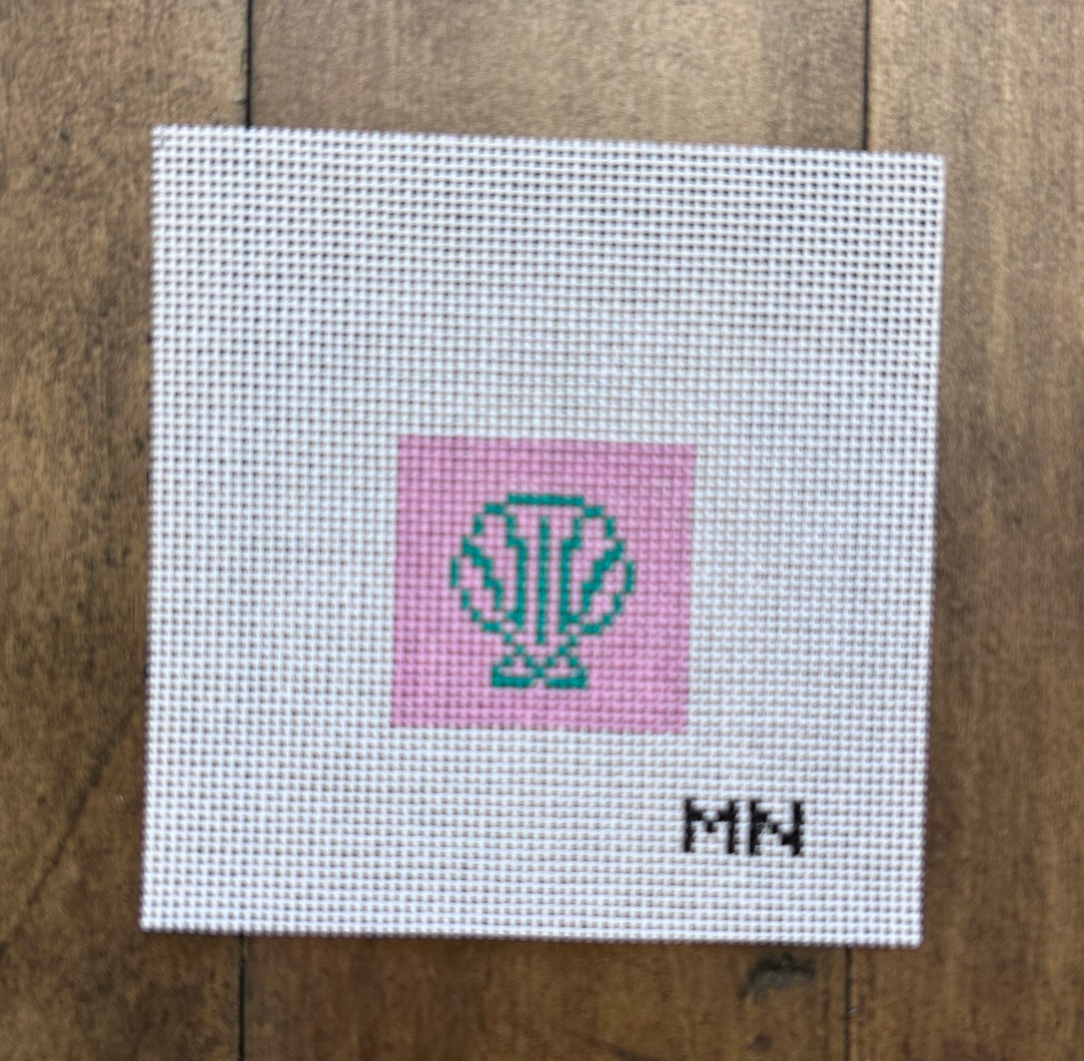 Seashell Mini - Magnolia Needlepoint - Needlepoint Canvas 18 mesh – S ...