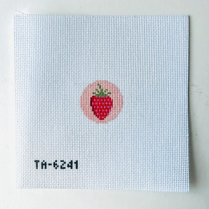 Strawberry Key Fob Insert – S & J Needleworks